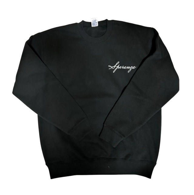 SPERANZA LOGO SWEAT BLACK | SPERANZA OFFICIAL