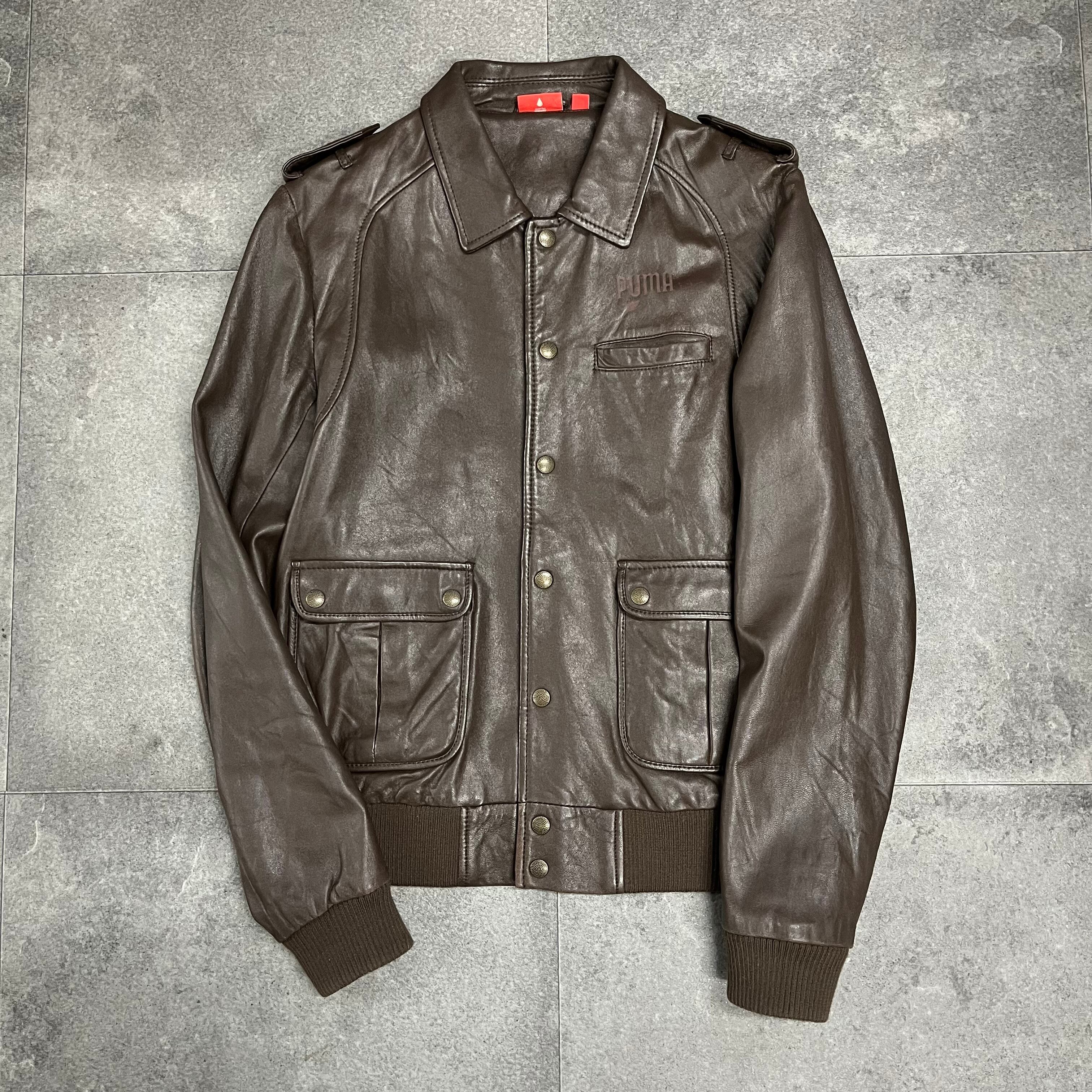 PUMA leather jacket | used memento