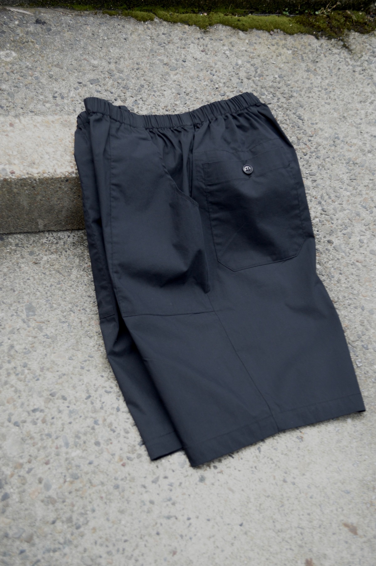 Pub Cotton Whether Cloth Easy Shorts Setup Shorts Black ピューブ コットンウェザー ...