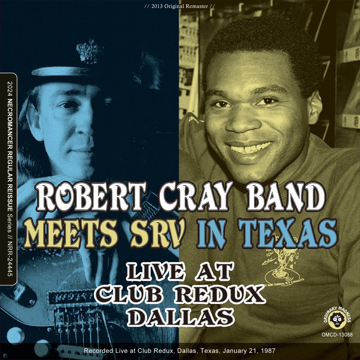ROBERT CRAY BAND / MEETS STEVIE RAY VAUGHAN IN TEXAS (1CDR) | BEATNIK GROOVE