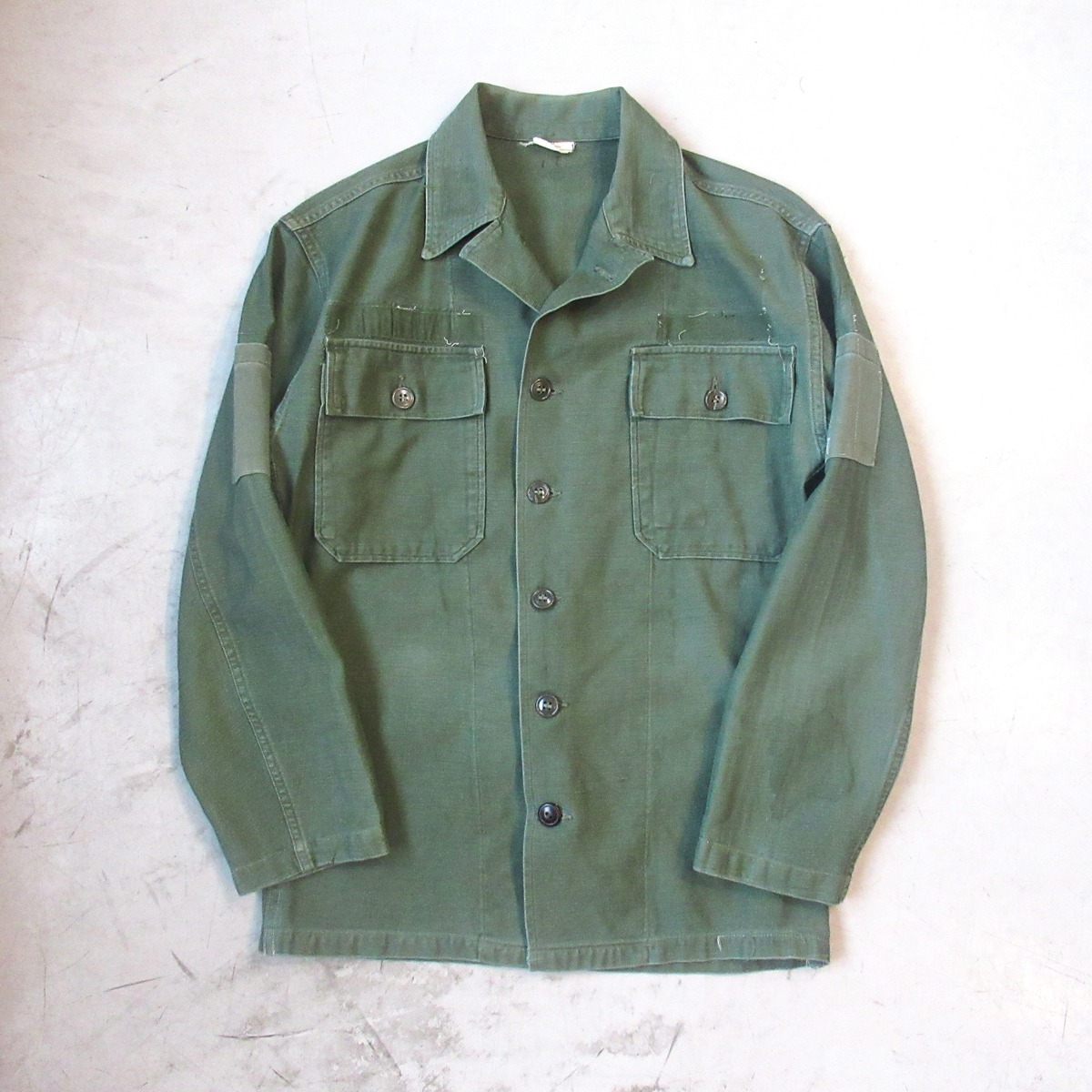 61S U.S.ARMY OG-107 UTILITYSHIRT 1st後期【SMALL】 | drop by