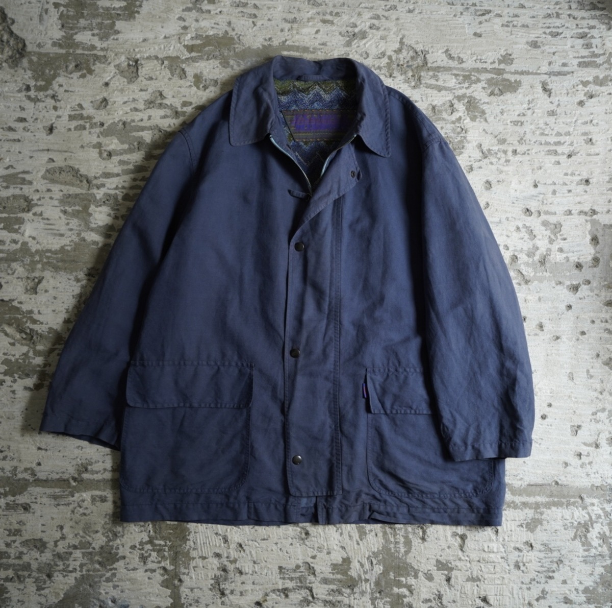 MADE IN ROMANIA EXAMPLE BY MISSONI LINEN JACKET | Restairs