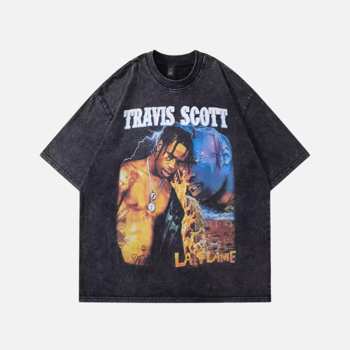 【FLEX0410】Travis Scott Vintage Finished Tee | FLEX MADE | フレックスメイド