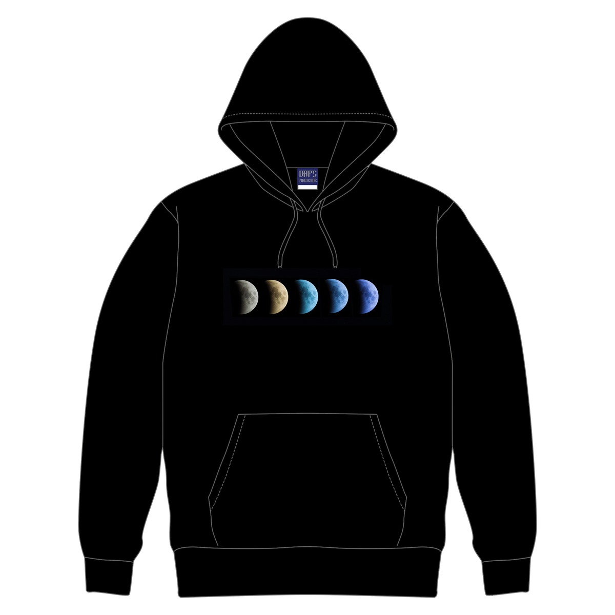 DEEPENING HOODIE - BLACK | DAPS