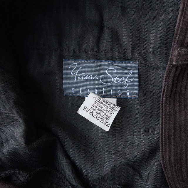 “Yan.Stef” EURO CORDUROY PANTS W34 ユーロコーデュロイパンツ 太畝【3000円均一商品】【2点以上の購入で1000円OFF】【TH0099】 | 【公式 ...
