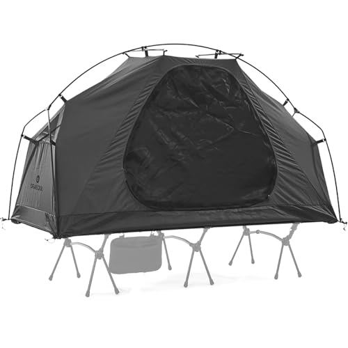 Preself 2-4人用 軽量 ハンモック テント, 通気 快適 蚊や雨を防ぐ