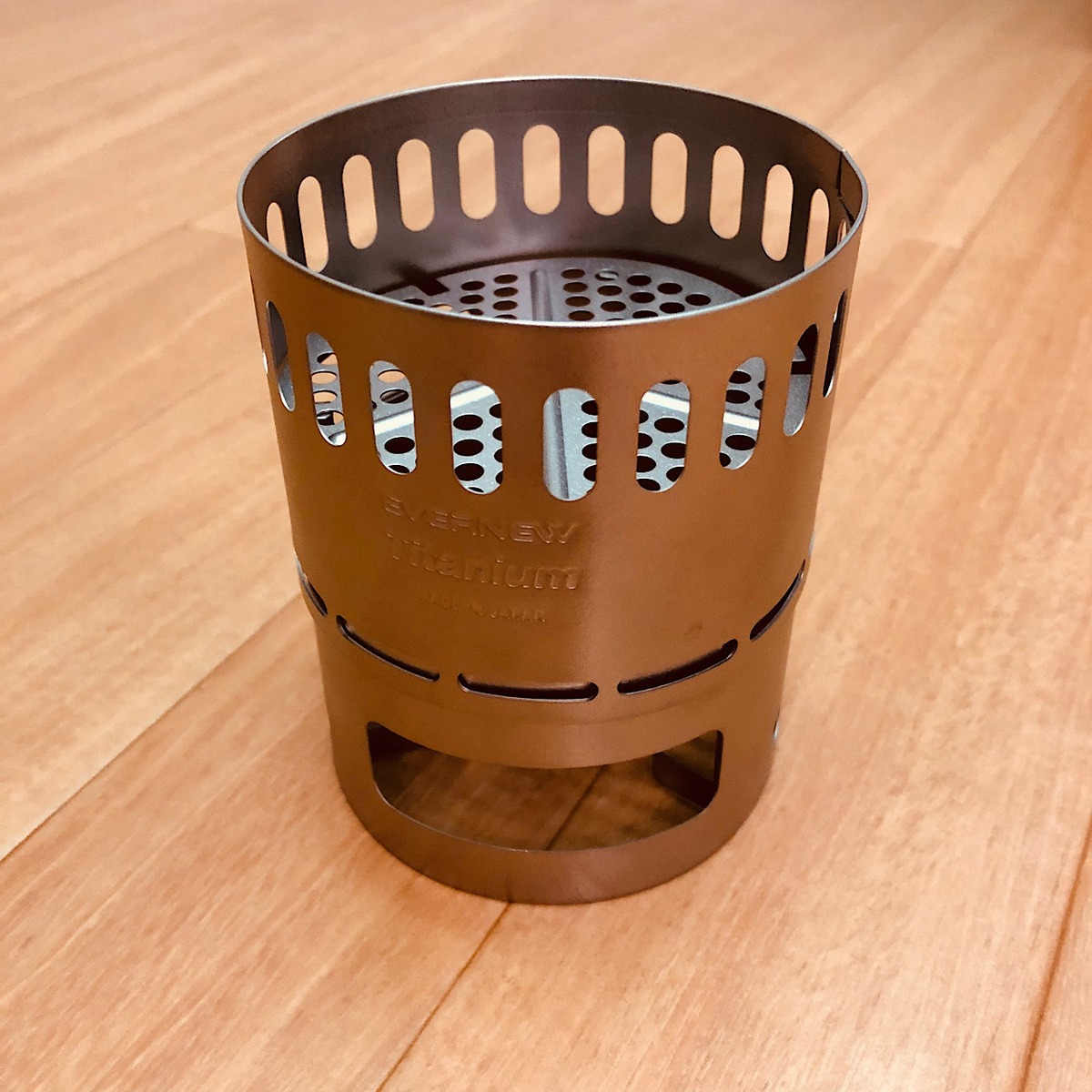EVERNEW Titanium Pot Stand EBY257 エバニュー Tiアルコールストーブ用スタンドDX | BEANS Online Shop
