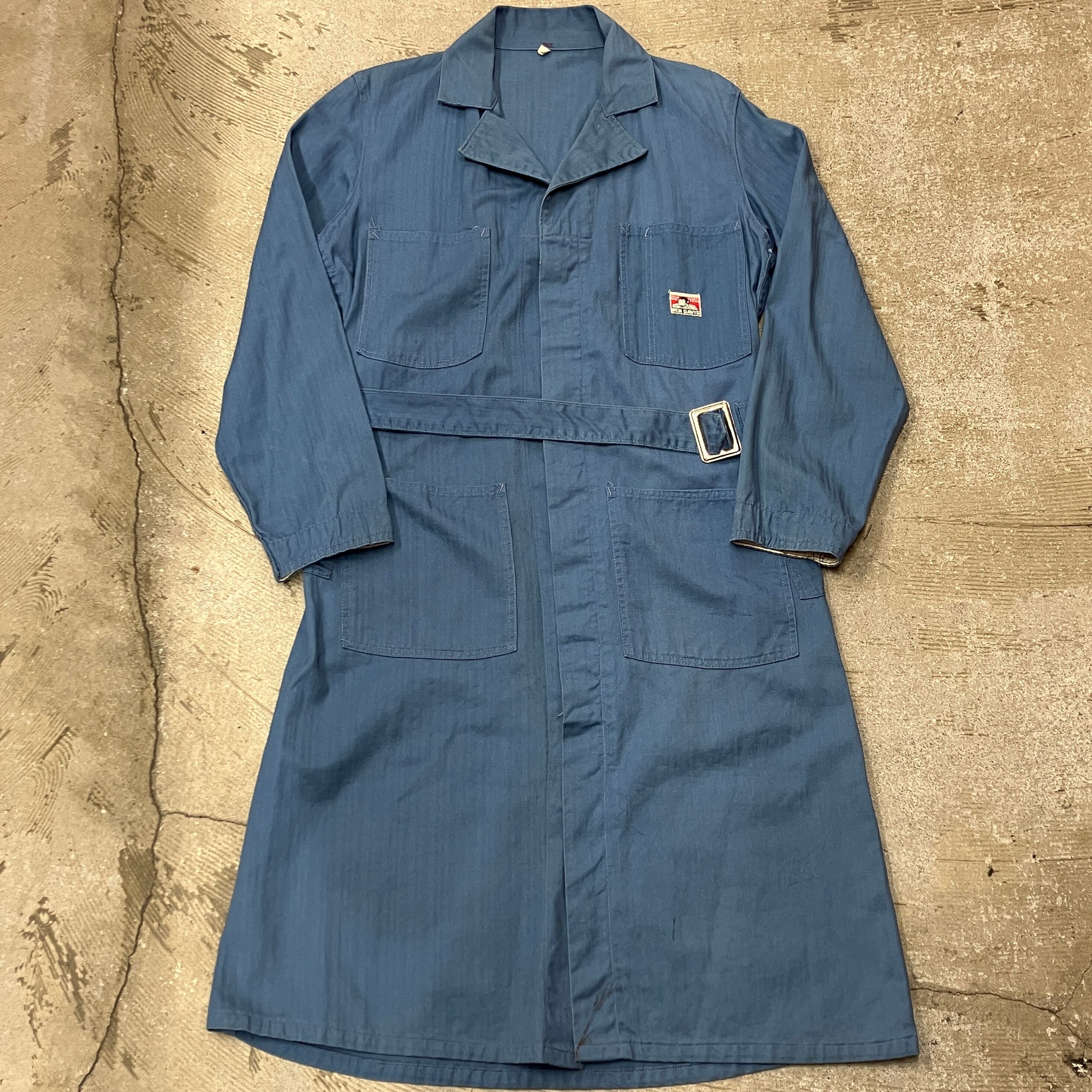 BEN DAVIS HBT SHOP COAT 1960'S VINTAGE | safarionline