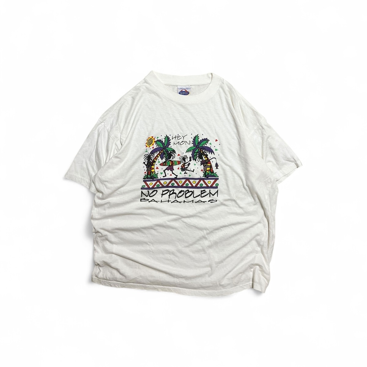 Hey Mon No Problem Bahamas Tee | Woodpecker