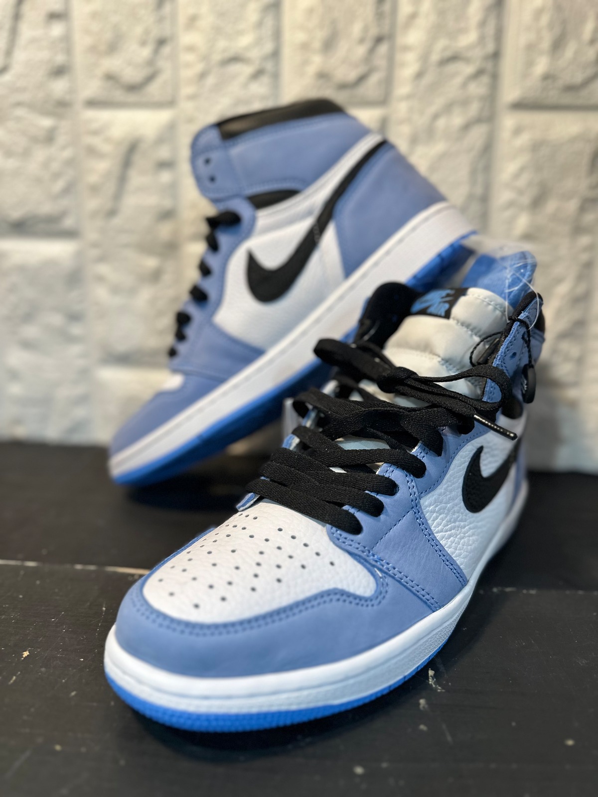 NIKE AIR JORDAN AIR JORDAN 1 HIGH OG "University Blue" 555088-134 SIZE ...