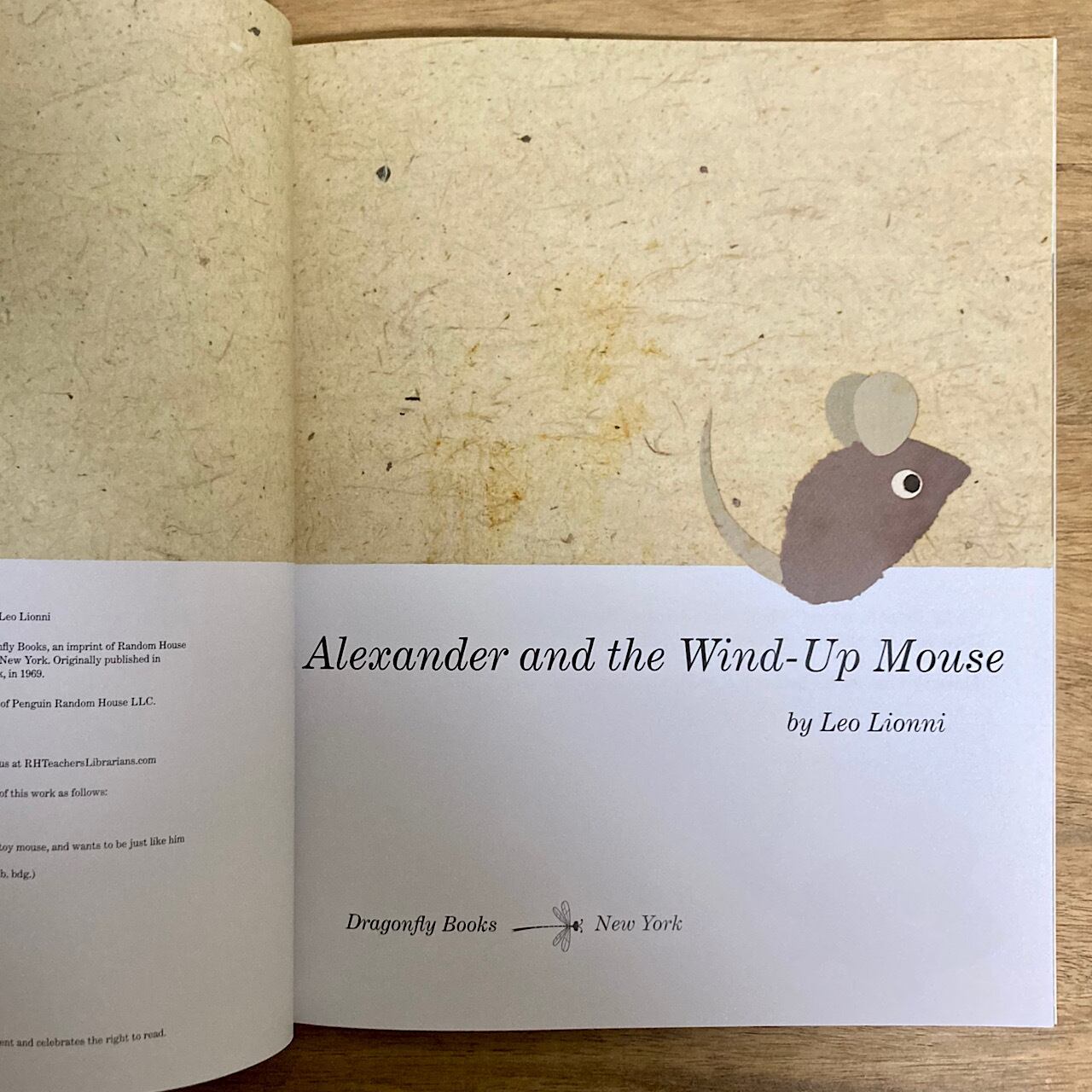 Alexander and the Wind-Up Mouse | 素敵な洋書の絵本のお店 Read Leaf Books