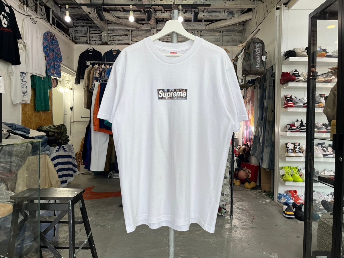 Supreme MILAN BOX LOGO TEE WHITE LARGE 52582 | BRAND BUYERS OSAKA