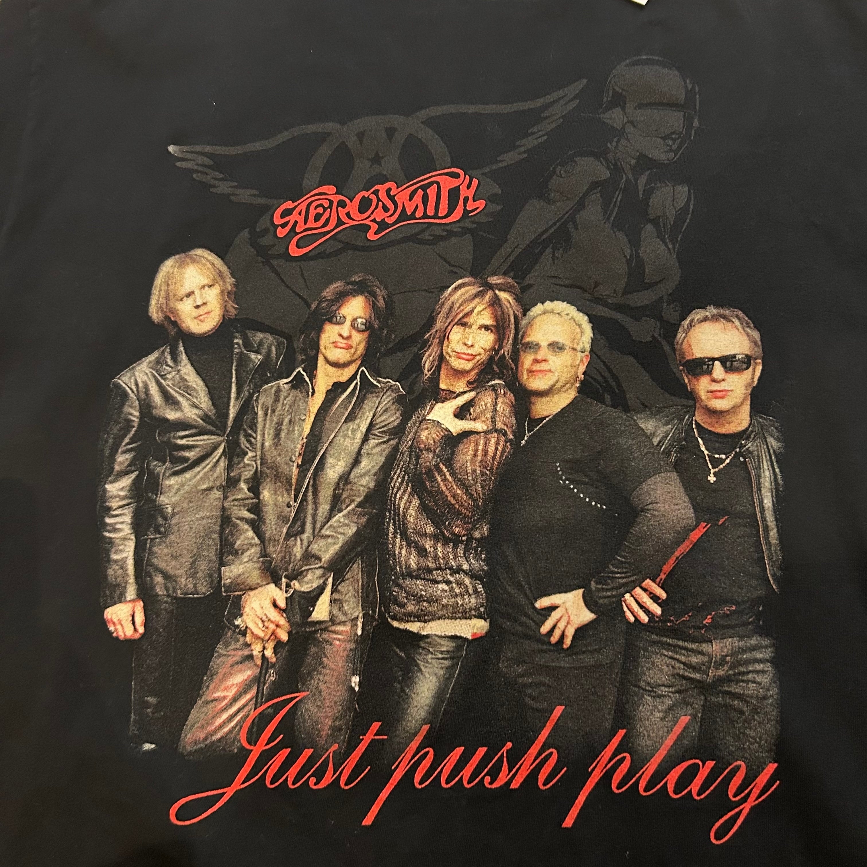 2001s Aerosmith "Just push play" world tour T-shirt【高円寺店】 | What’z up