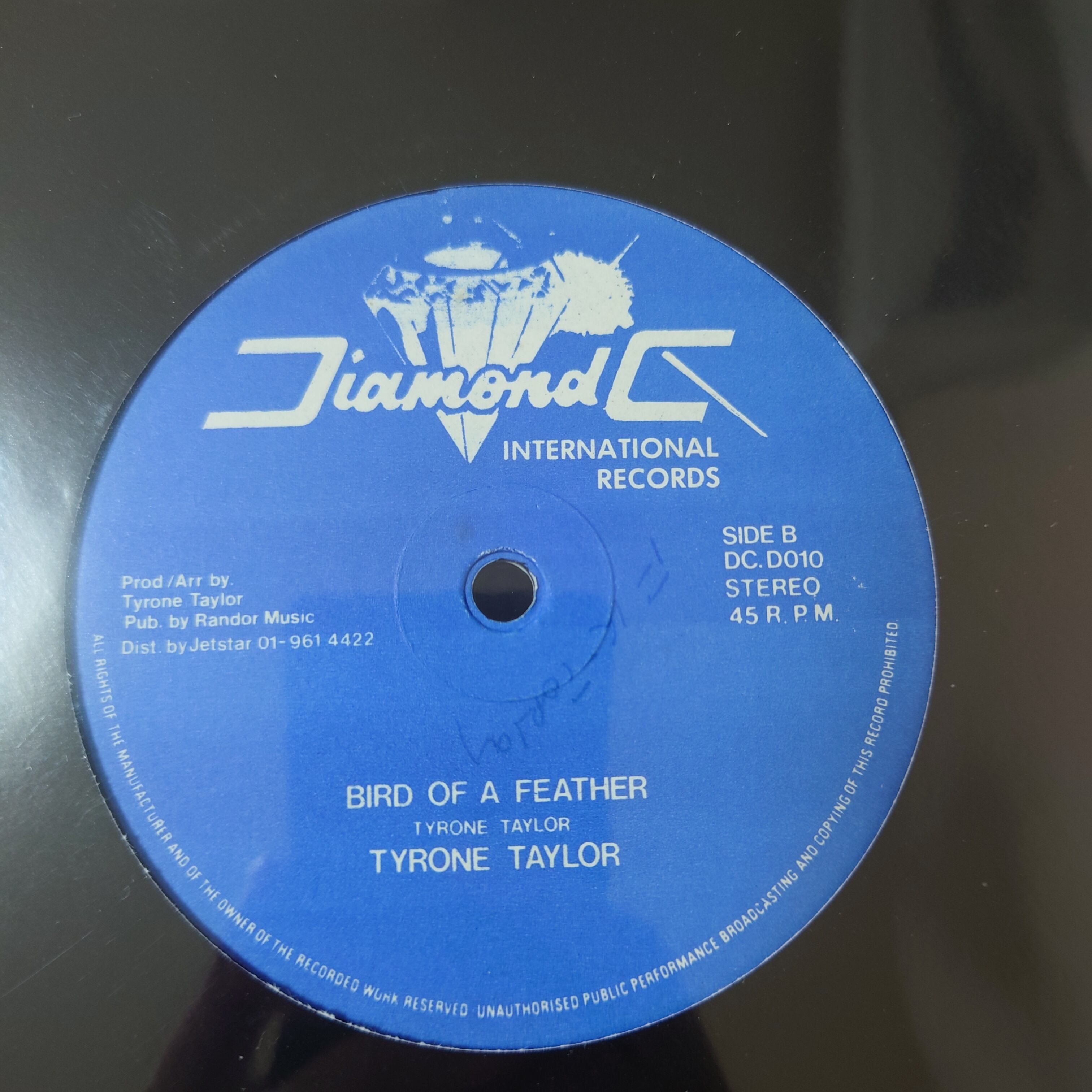 Tyrone Taylor - Hold Your Hand In Public / Bird Of A Feather // Diamond ...
