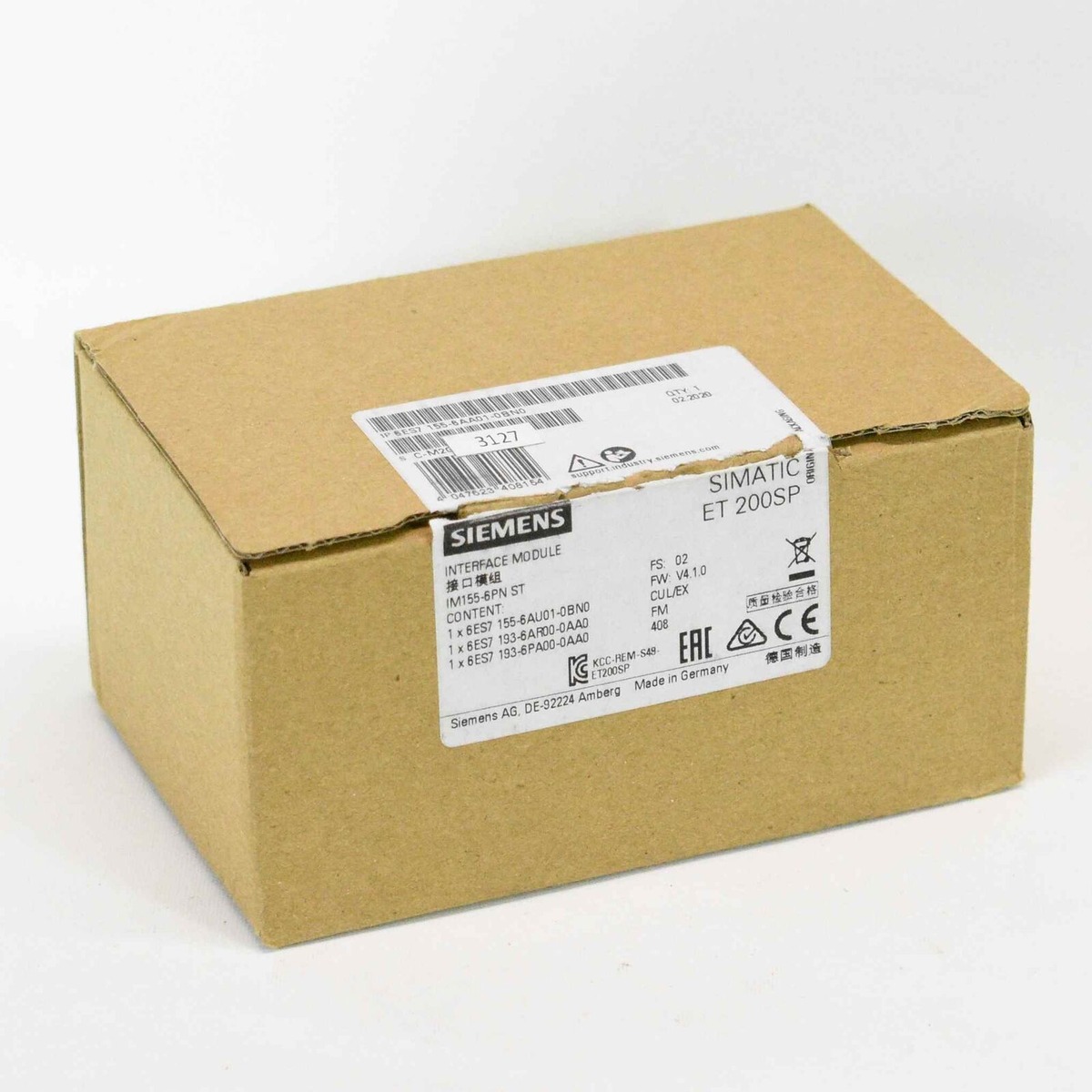 Siemens Simatic IM155-6PN 6ES7155-6AA01-0BN0 6ES7 155-6AA01-0BN0 -unsld ...