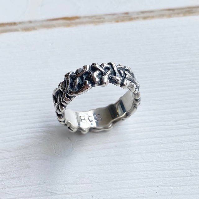 BO'S GLAD RAGS Late 1960s Traveling Band Road Crew Ring “Jammed Bone ...