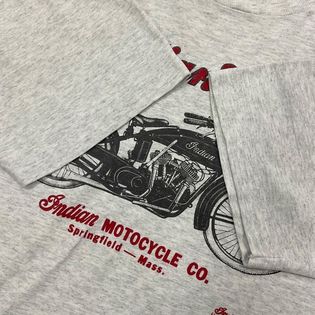 90s "Indian Motorcycle" Print Tee | Pigsty Amemura