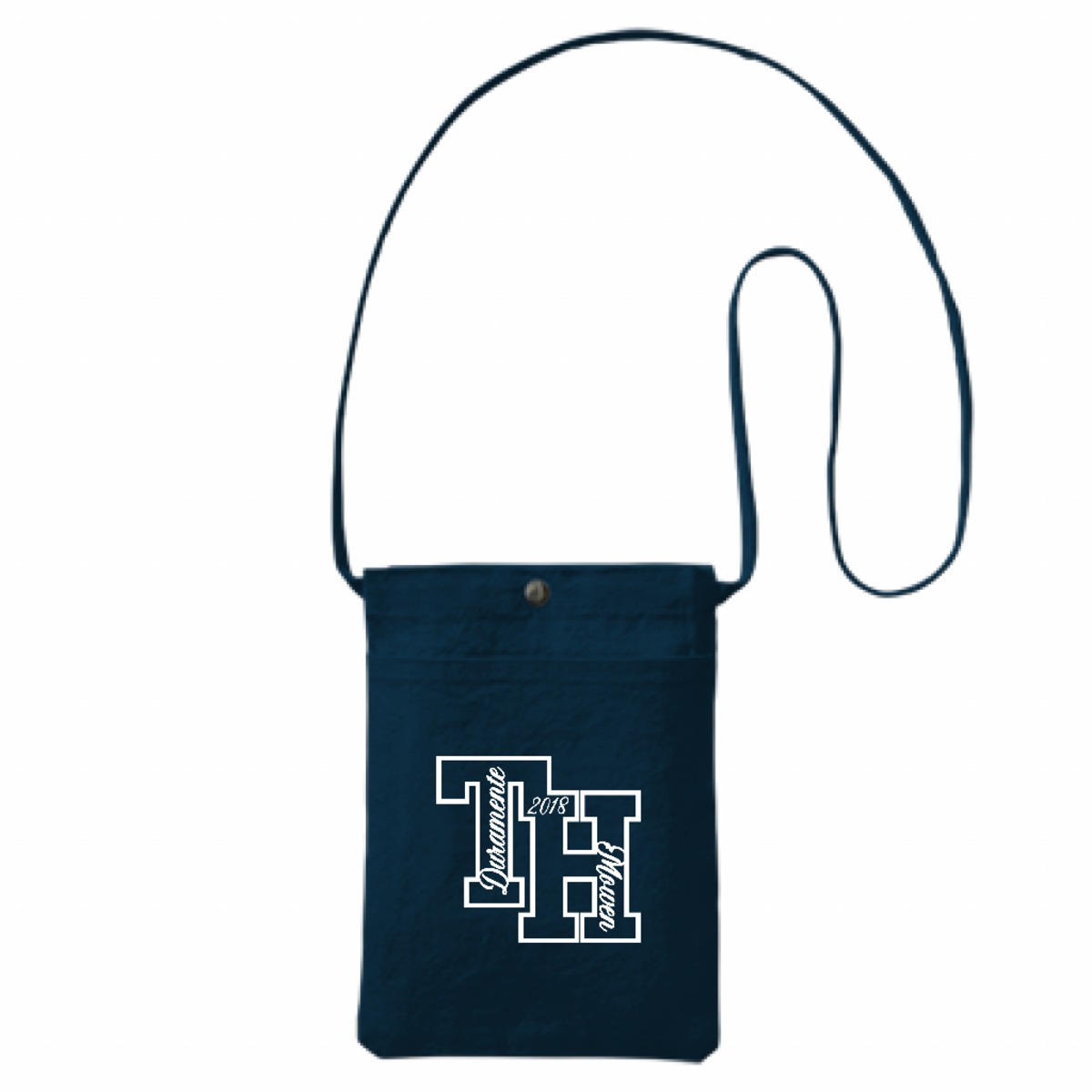 キャンバスフロントポケットサコッシュ(ネイビー) | titleholder