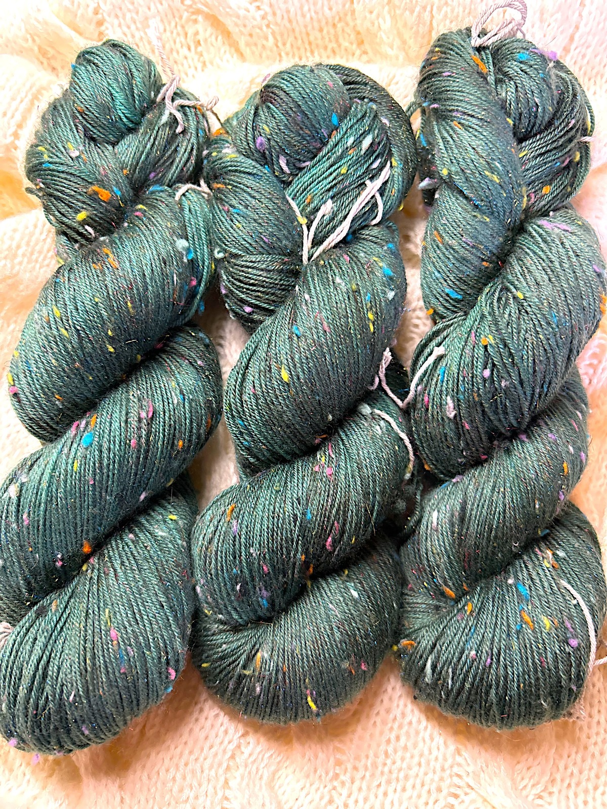 手染め メリノネップソックヤーン 柚葉 | Miyuka Handmade