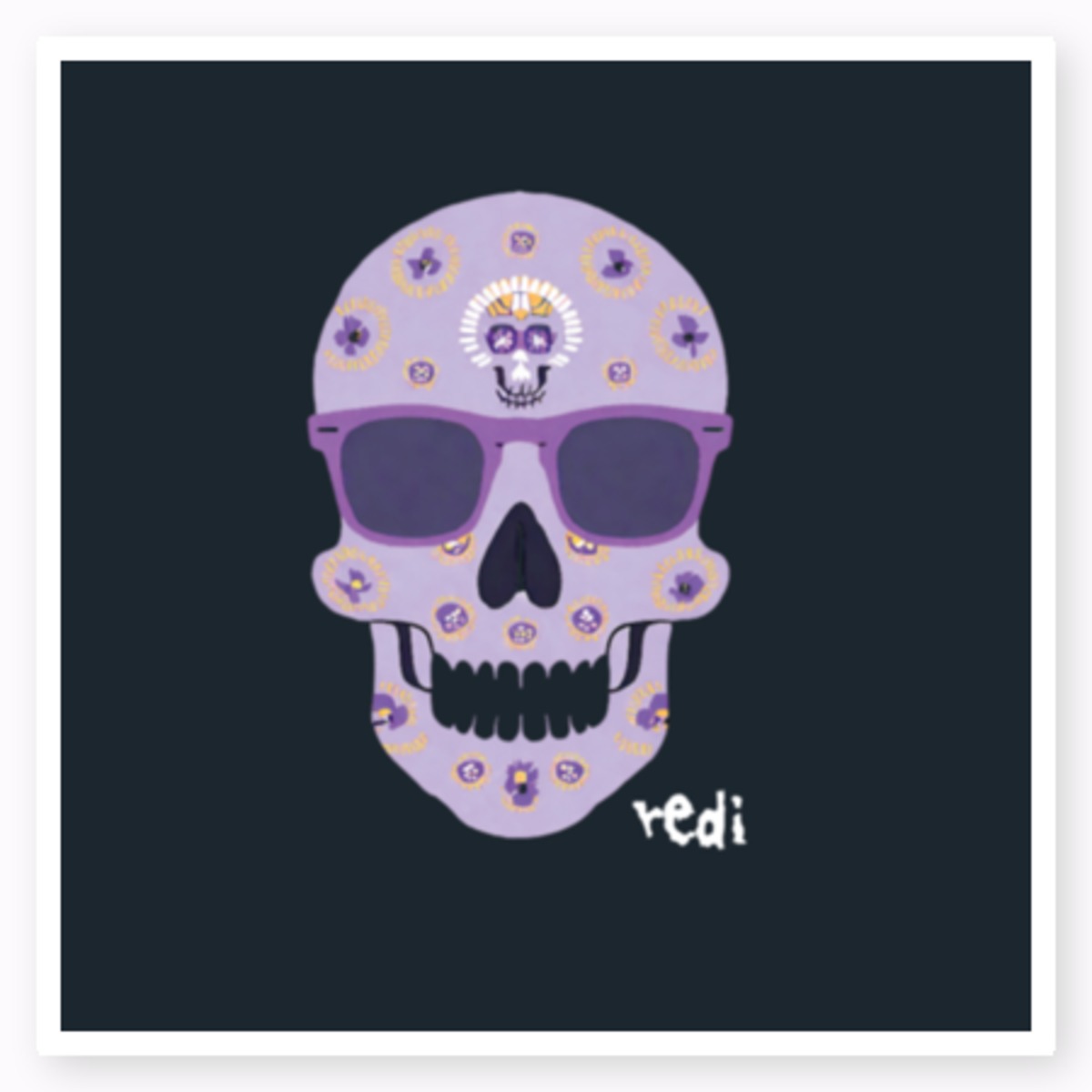 redi skull sticker | redi