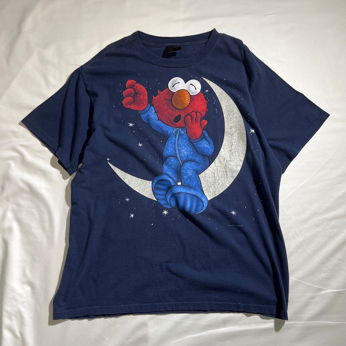 90s “ Changes “ ELMO Print T-shirt made in USA 90年代 エルモ 両面プリント Tシャツ ...