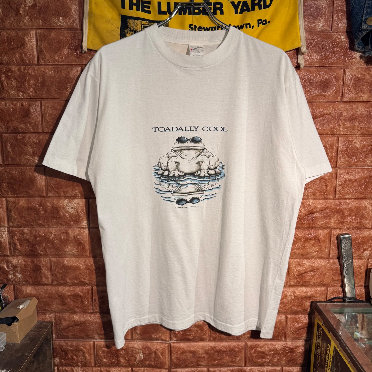 【90s】LIFE FORMS USA製 TOADALLY COOL T-shirt | Johnson Market