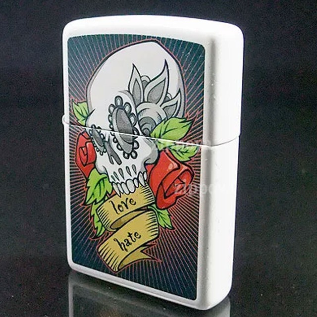 【ZIPPO】 TATTOO SKULL ドクロ 28859 | ジッポヤ