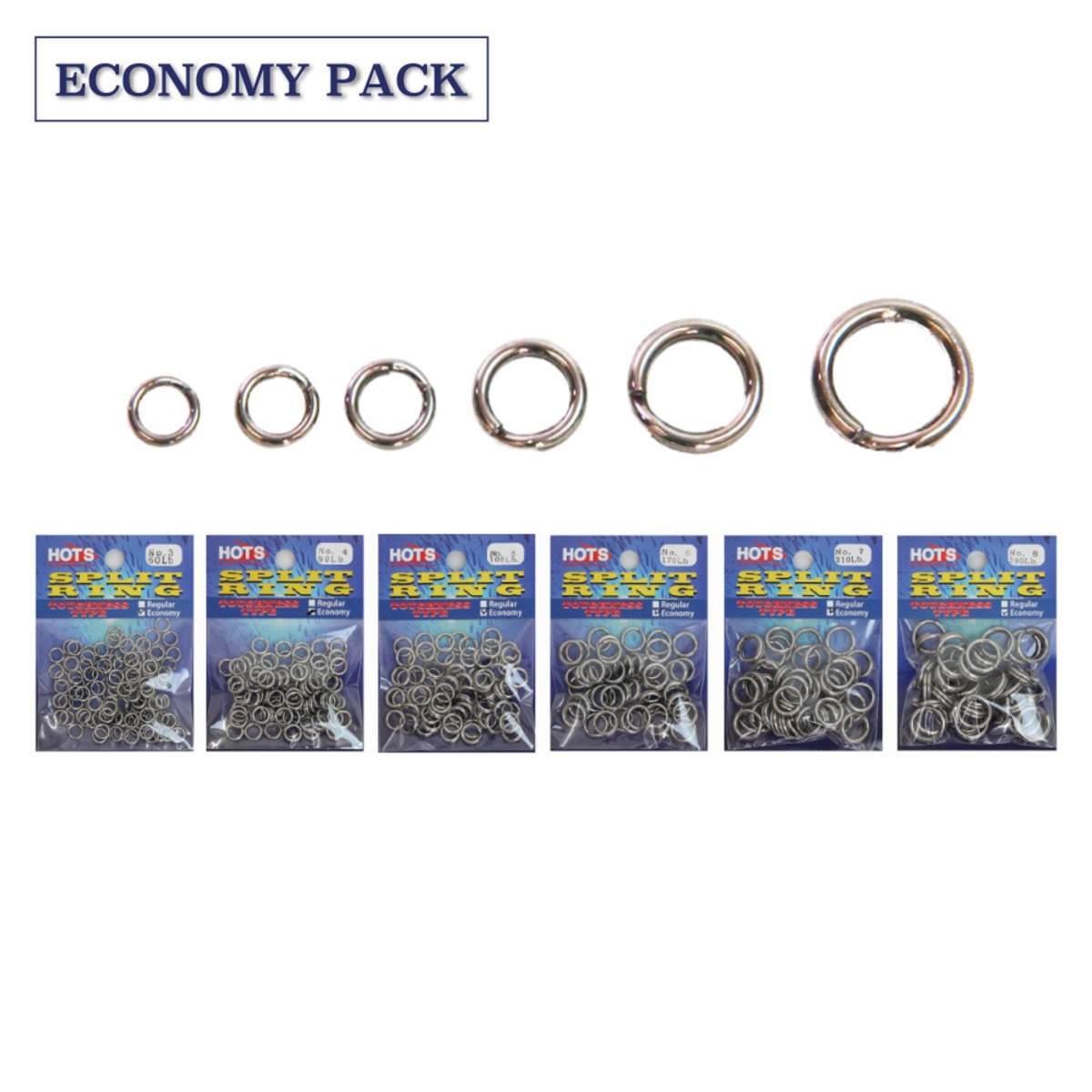 スプリットリングタフネス・エコノミーパック [SPLIT RING TOUGHNESS / ECONOMY PACK] | HOTS OFFICIAL WEB SHOP