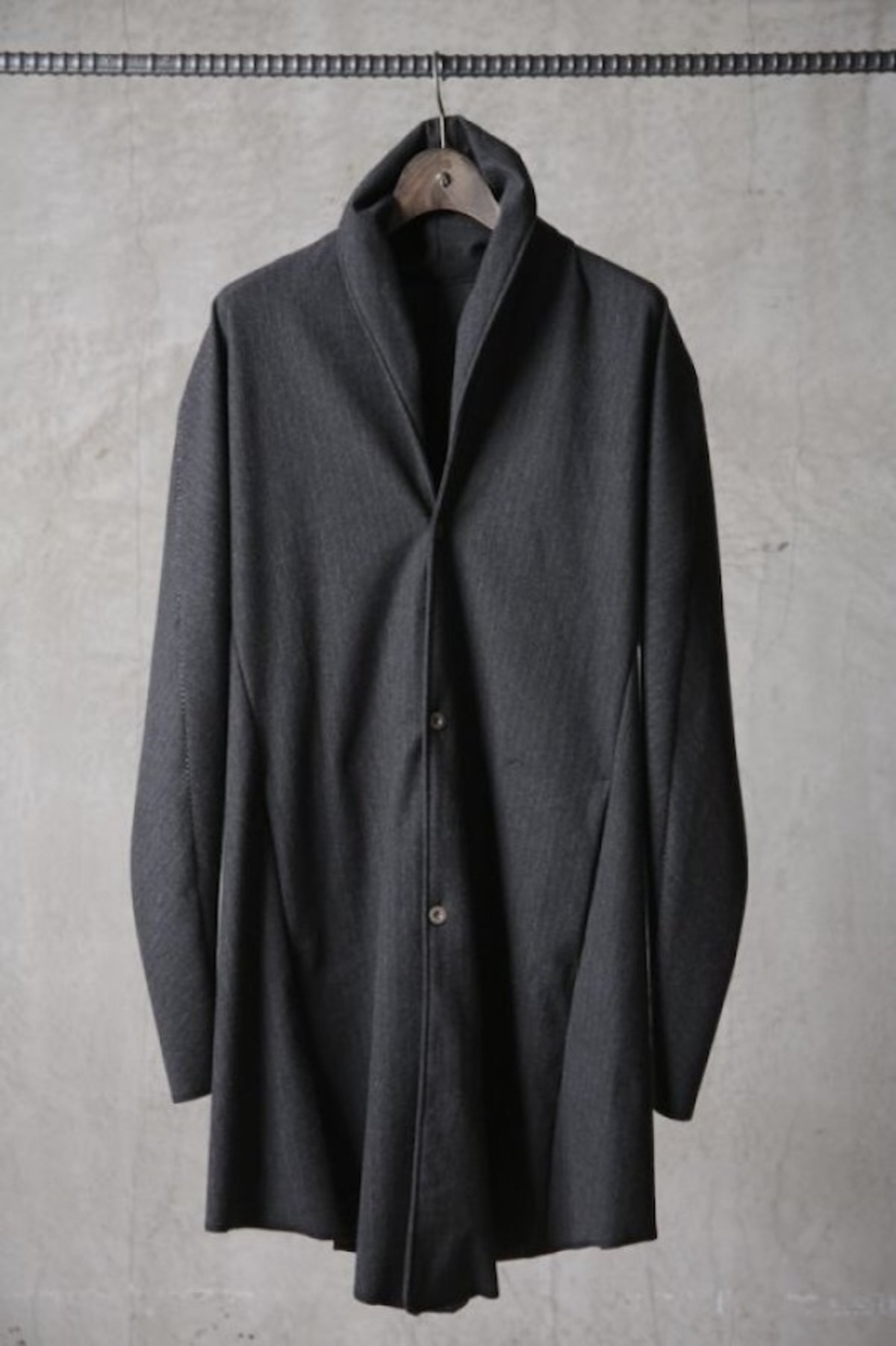 Wir Lineal DRESS CARDI COAT CHARCOAL | Clover