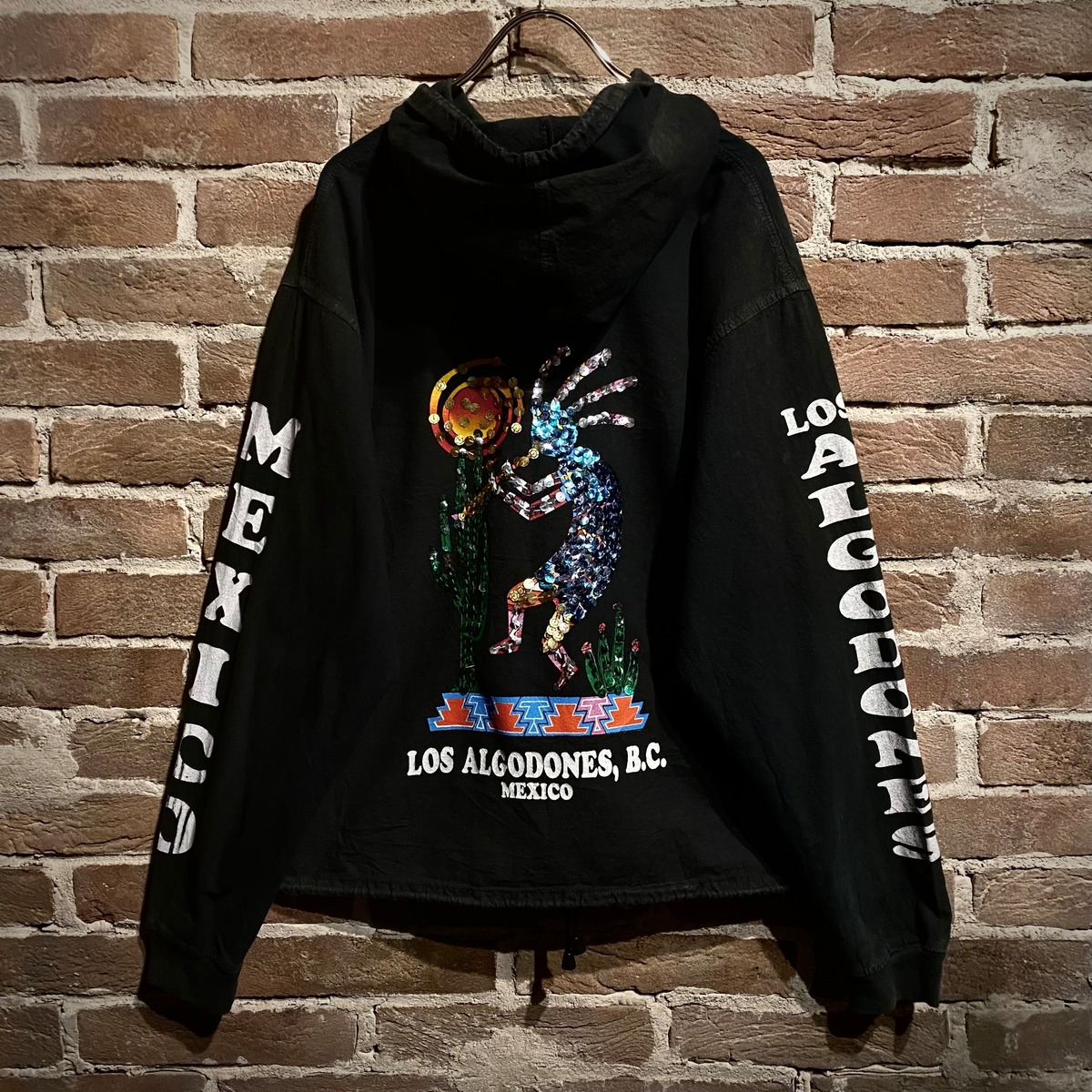 【Caka act3】Spangle Ethnic Design Vintage Zip Up Hoodie Jacket | Caka(カカ ...