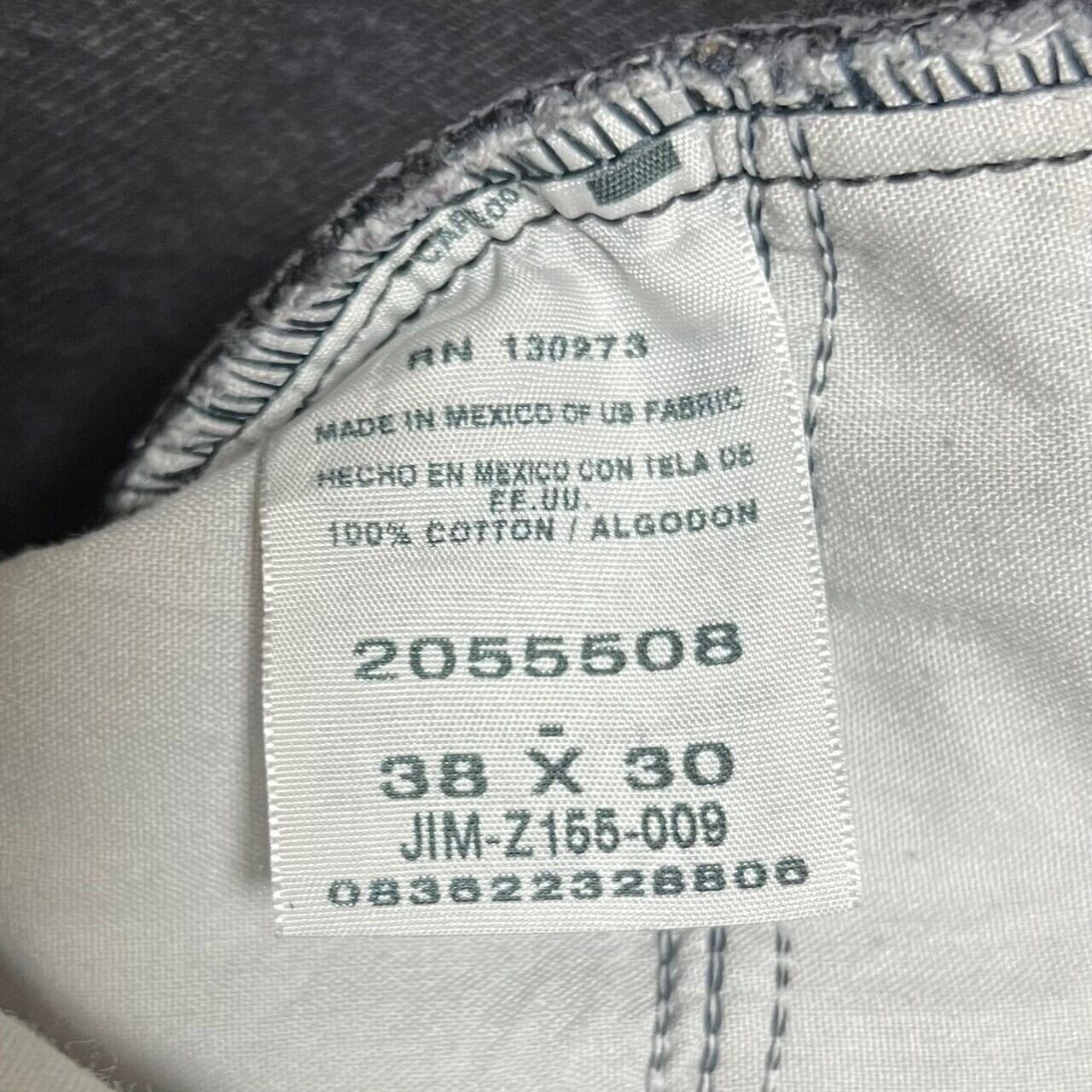 【W38×L30】Lee ブラックデニムパンツ 革パッチ | 古着屋OLDGREEN