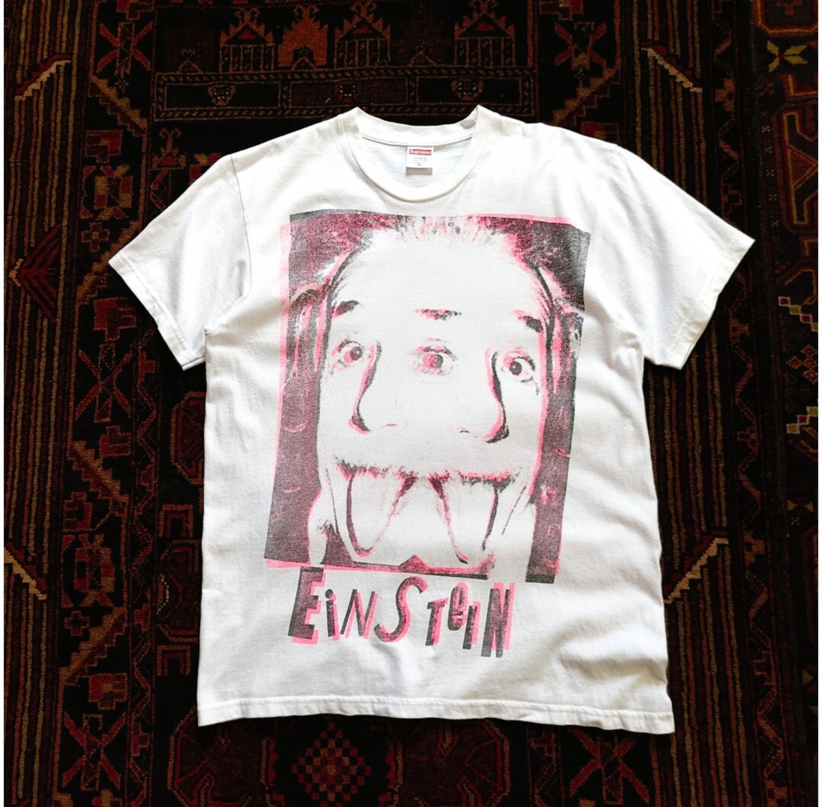 USED USA / Supreme "Einstein" Art T-shirt | HUT-VINTAGE