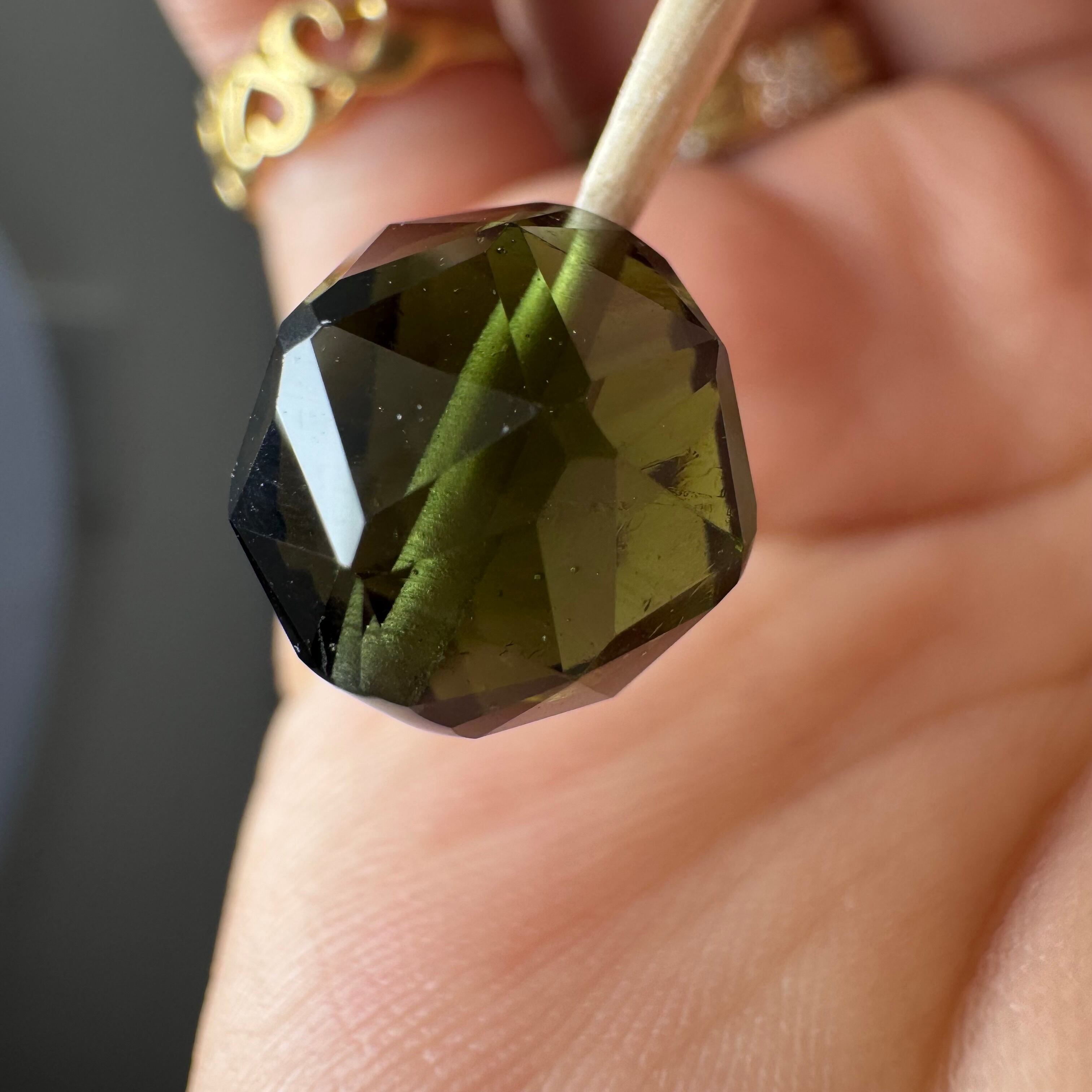 no.6 モルダバイトスターカット 約11.5mm | Pay ID