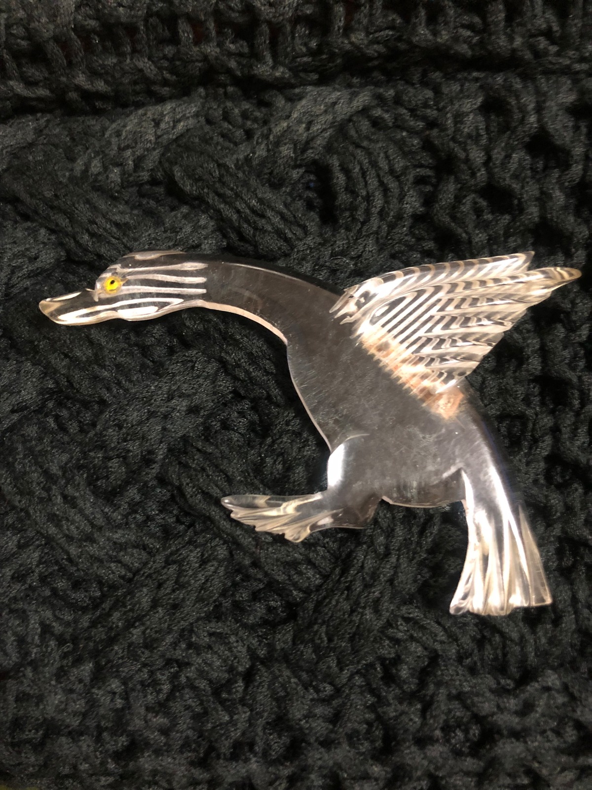 Lucite Goose Brooch | Zoey