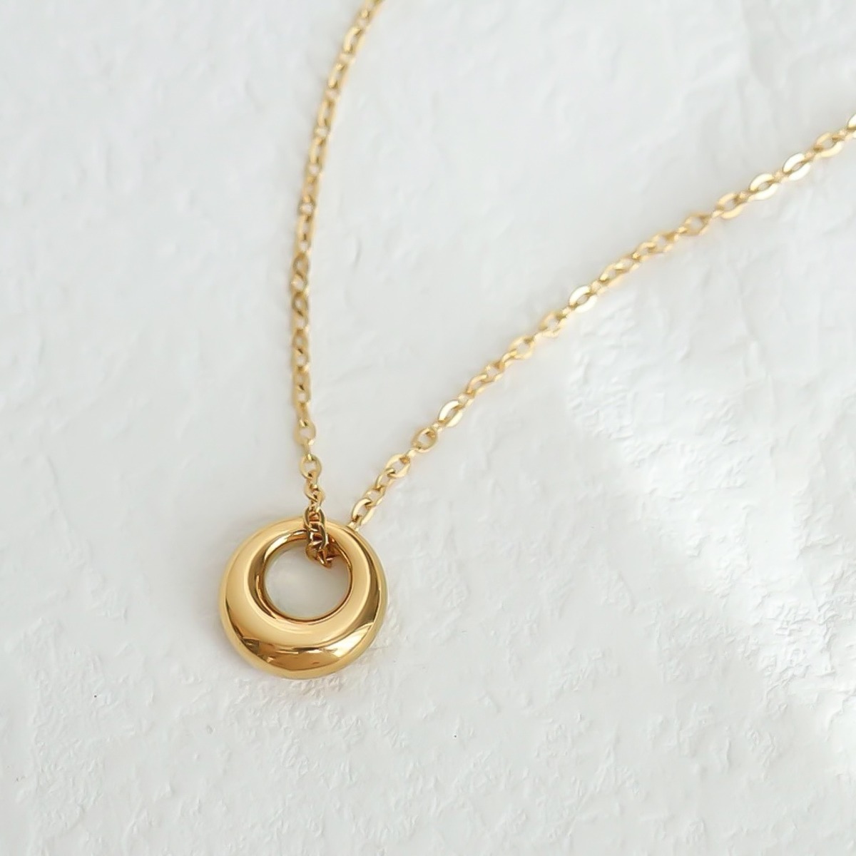 316L tour necklace【GOLD】#n113 | CELINA