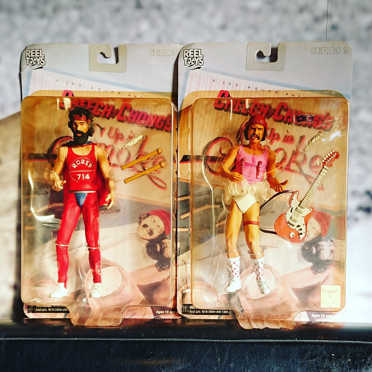 NECA/REELTOYS CHEECH&CHONG | UP IN SMOKE ACTION FIGURE | Thrill And Pinch