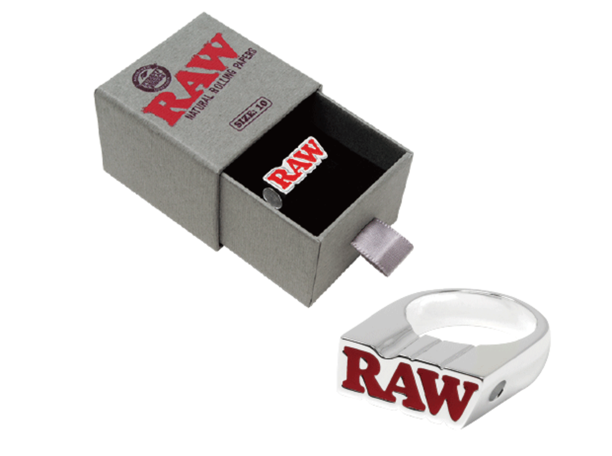 【限定生産品】RAW スモーキング・リング シルバー | リカー＆シガーひろせ