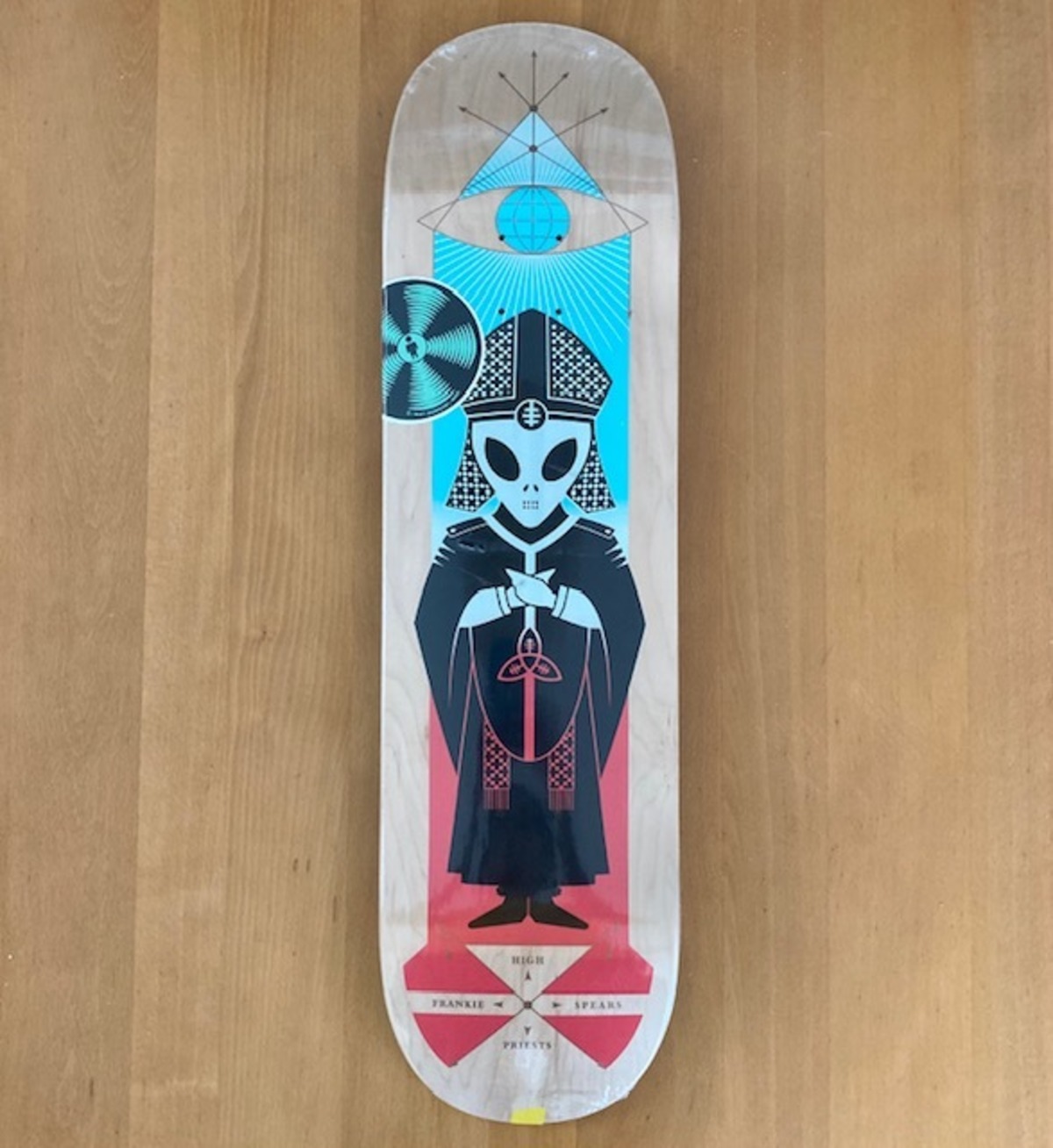 Alien Workshop Frankie High Priest Deck 8.5x32.25インチ (エイリアンワークショップ ...