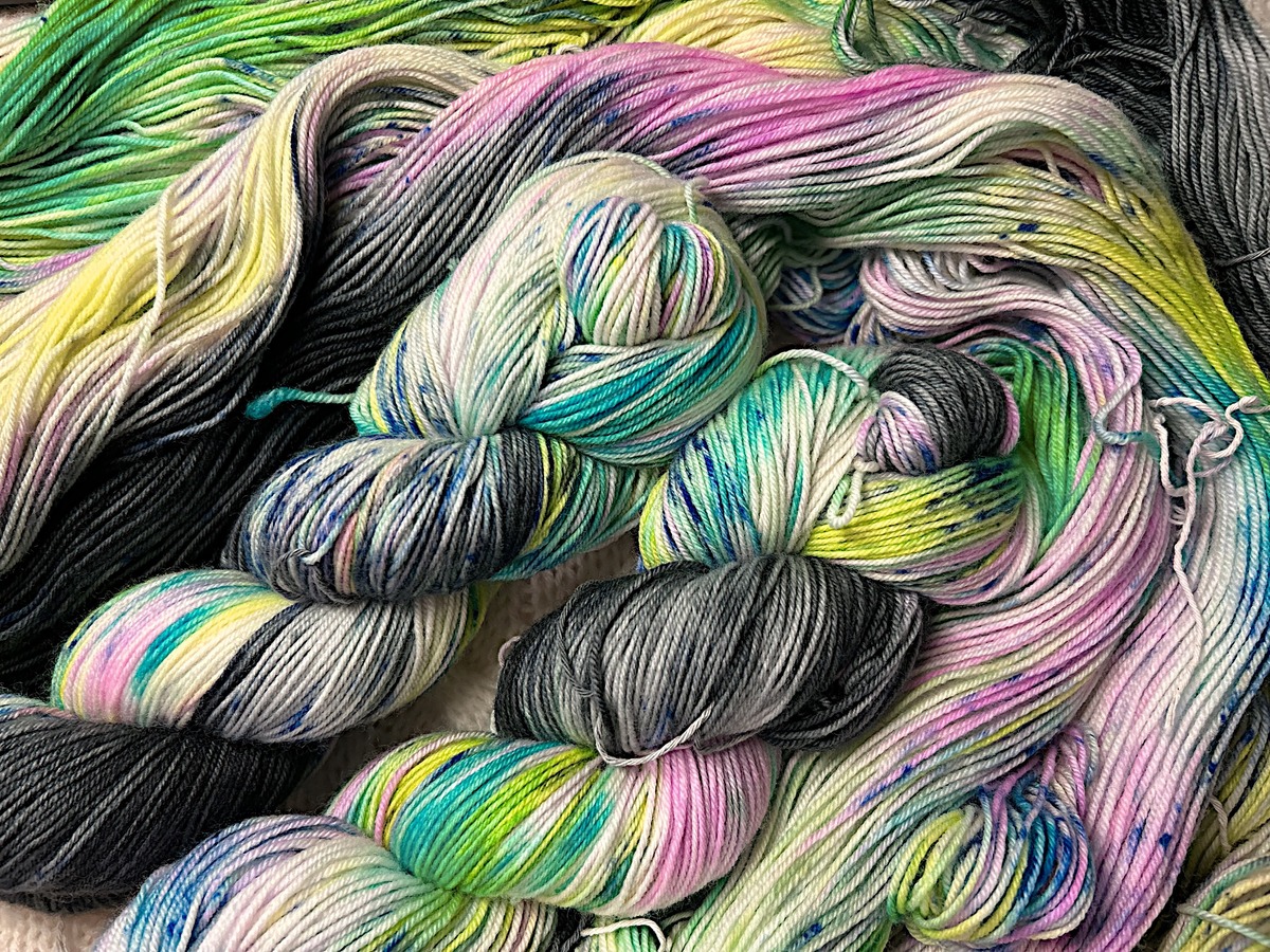 手染めメリノソックヤーン 森羅万象 | Miyuka Handmade