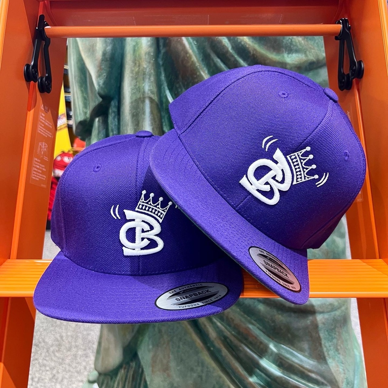BABYLON CLUB CLASSIC LOGO BASEBALL SNAPBACK CAP -PURPLE- | babylonclub