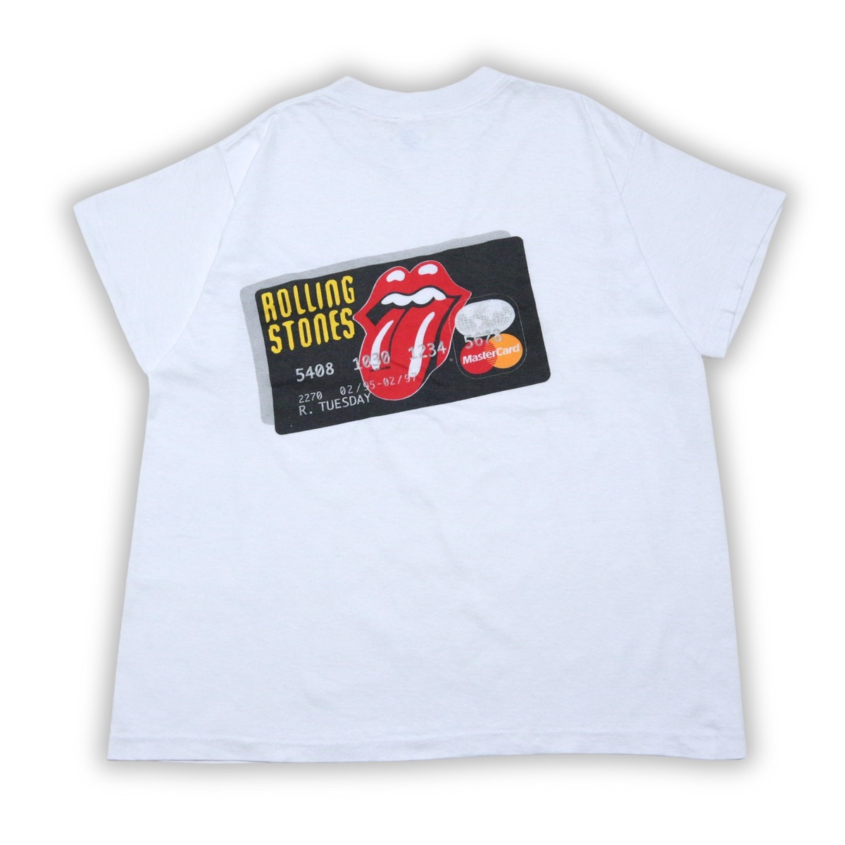 90s "ROLLING STONES" CHEVY CHASE BANK promo vintage t-shirt | Timechic