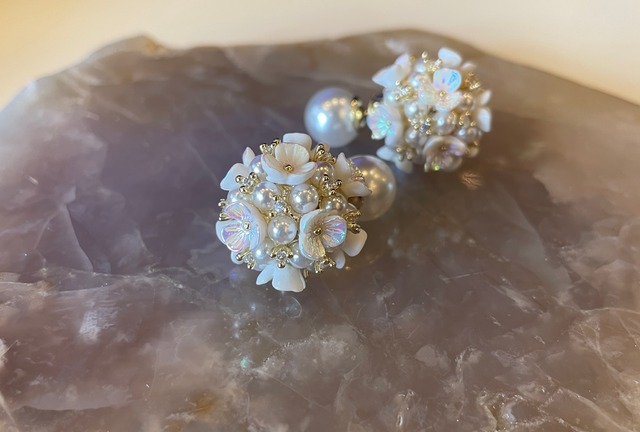 【outlet】Petit bijou fleur pierce | fortune12