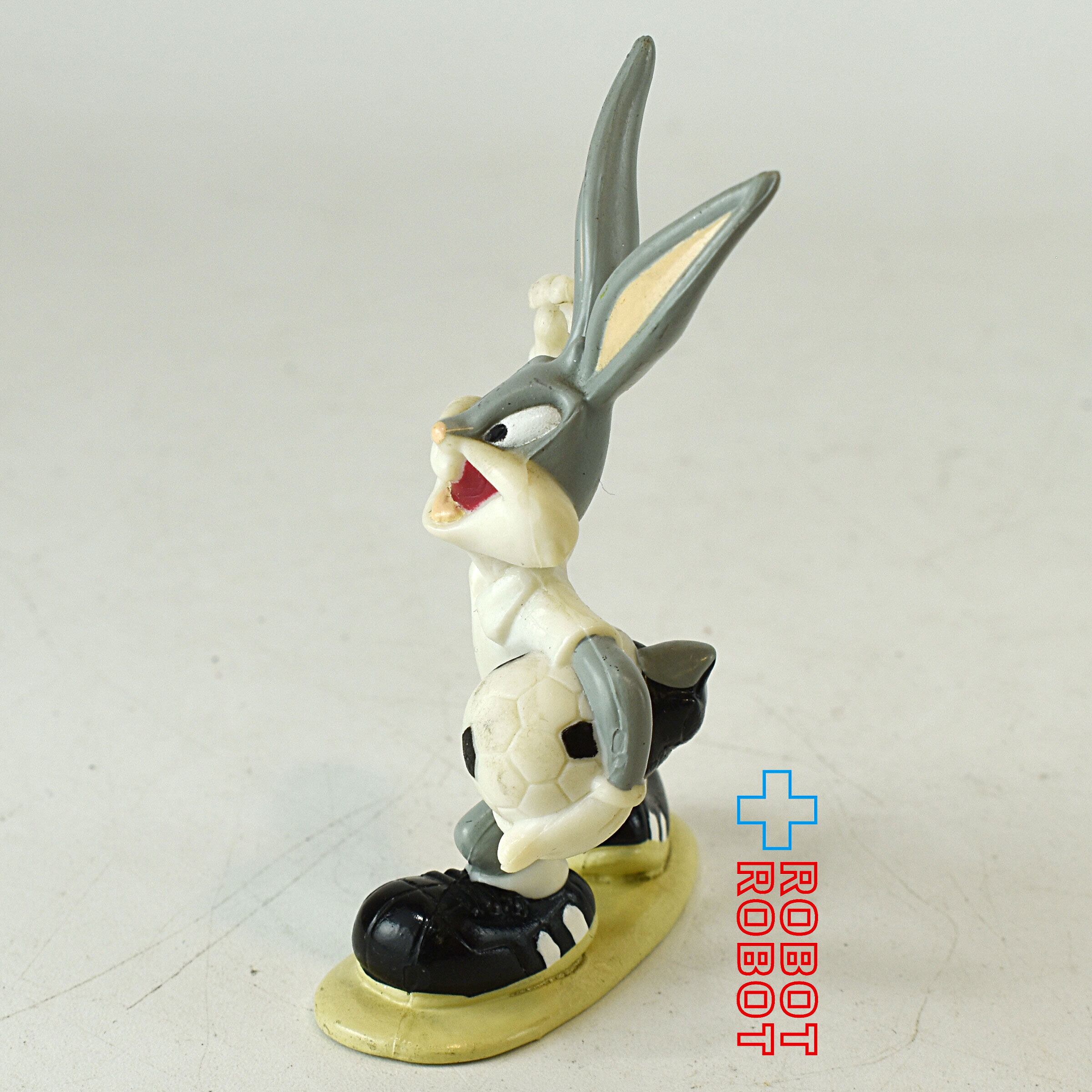 ルーニー・テューンズ バッグス・バニー サッカー 白黒 PVCフィギュア 1996 | ROBOTROBOT