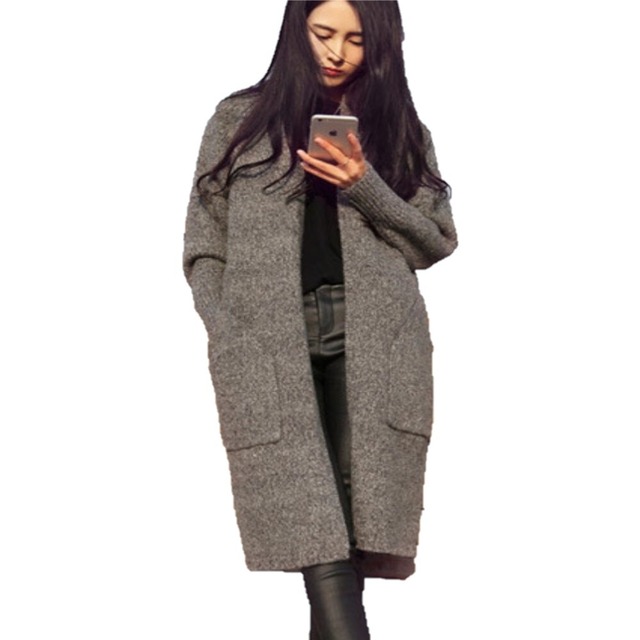 【即納&送料無料】 ロングニットコート レディース カジュアルコート lia-68 | CoatClassic(コートクラシック)