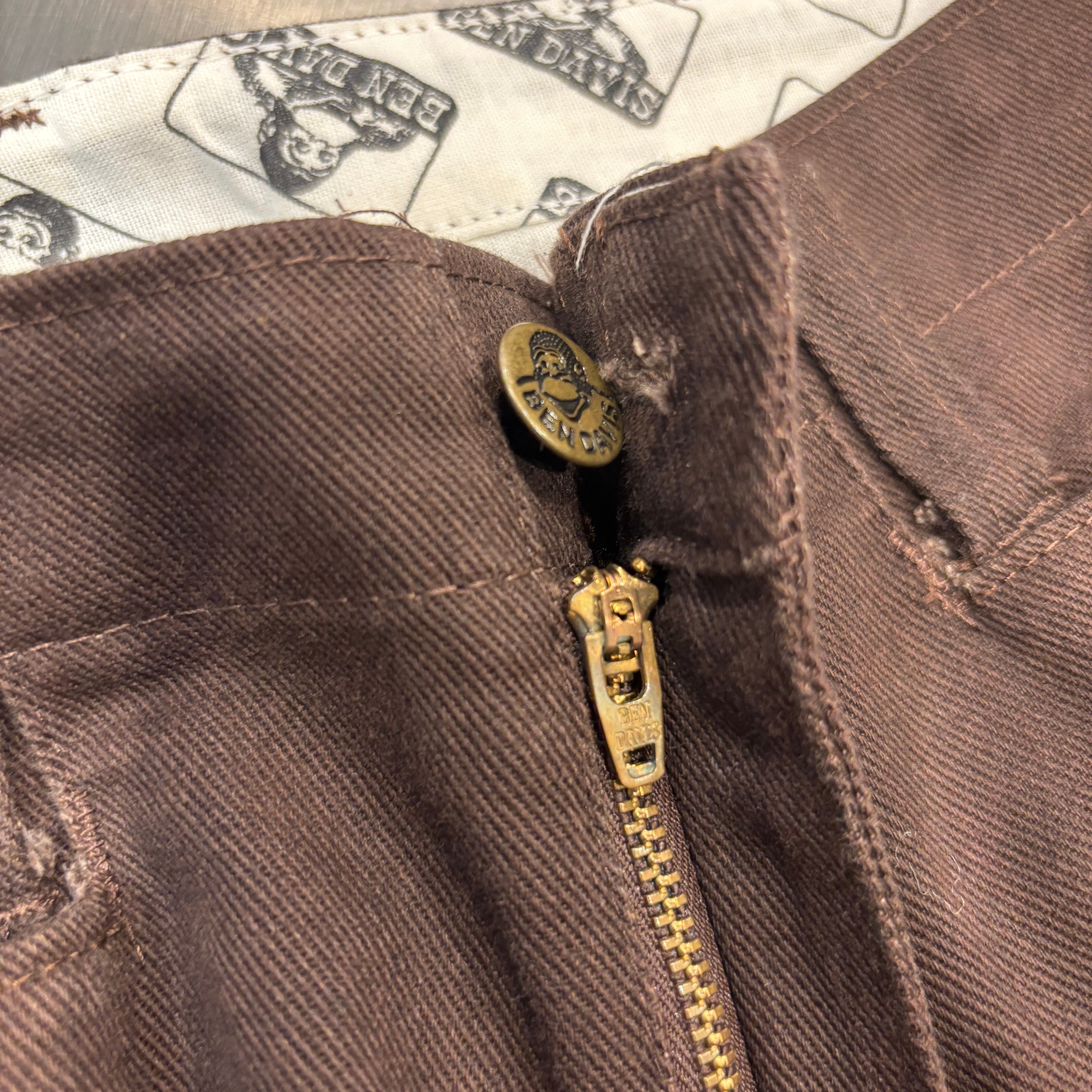 BEN DAVIS BROWN COTTON PANT "DOMINICAN" | safarionline