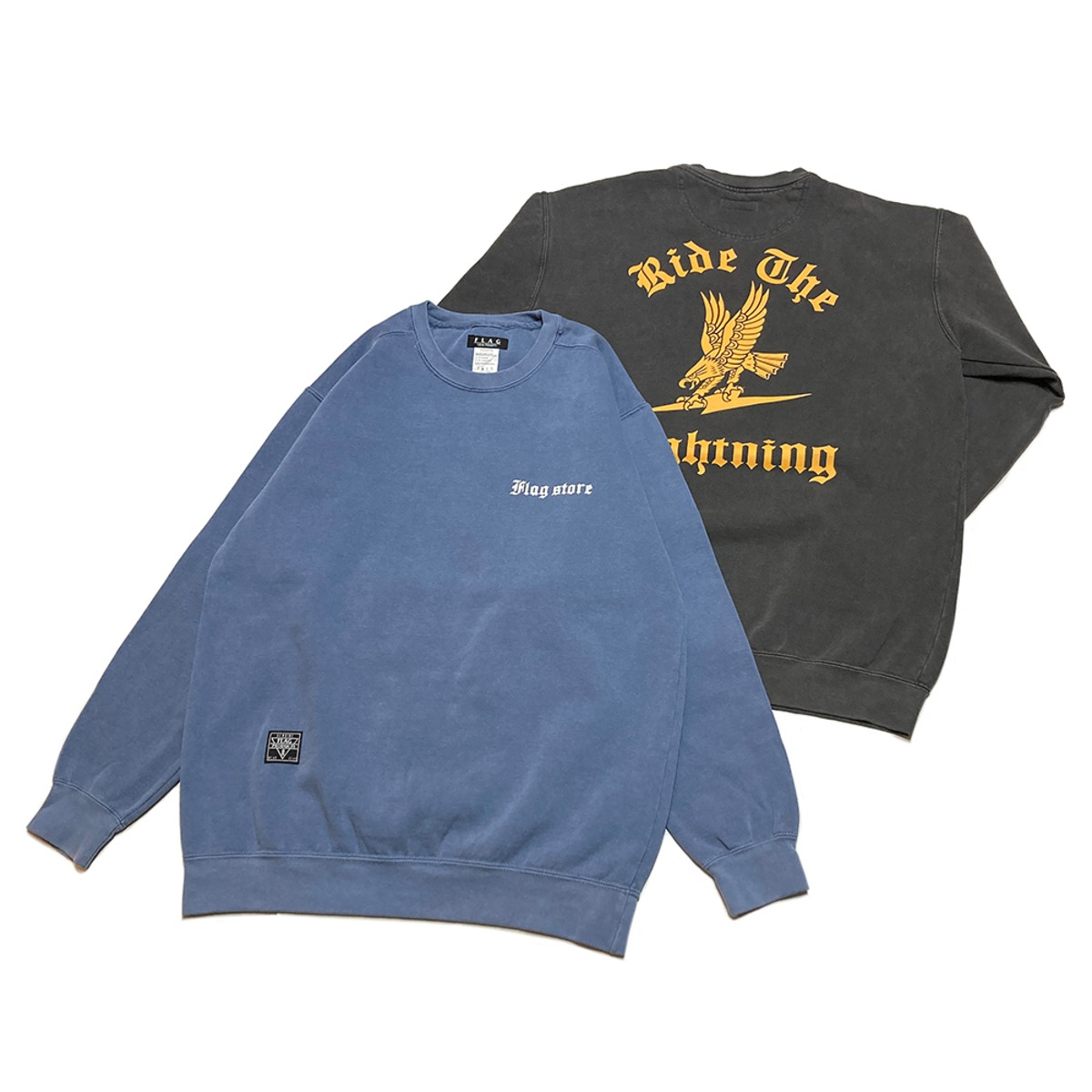 FLAG STORE "RIDE THE LIGHTNING FADE COLOR SWEAT" | FLAG STORE