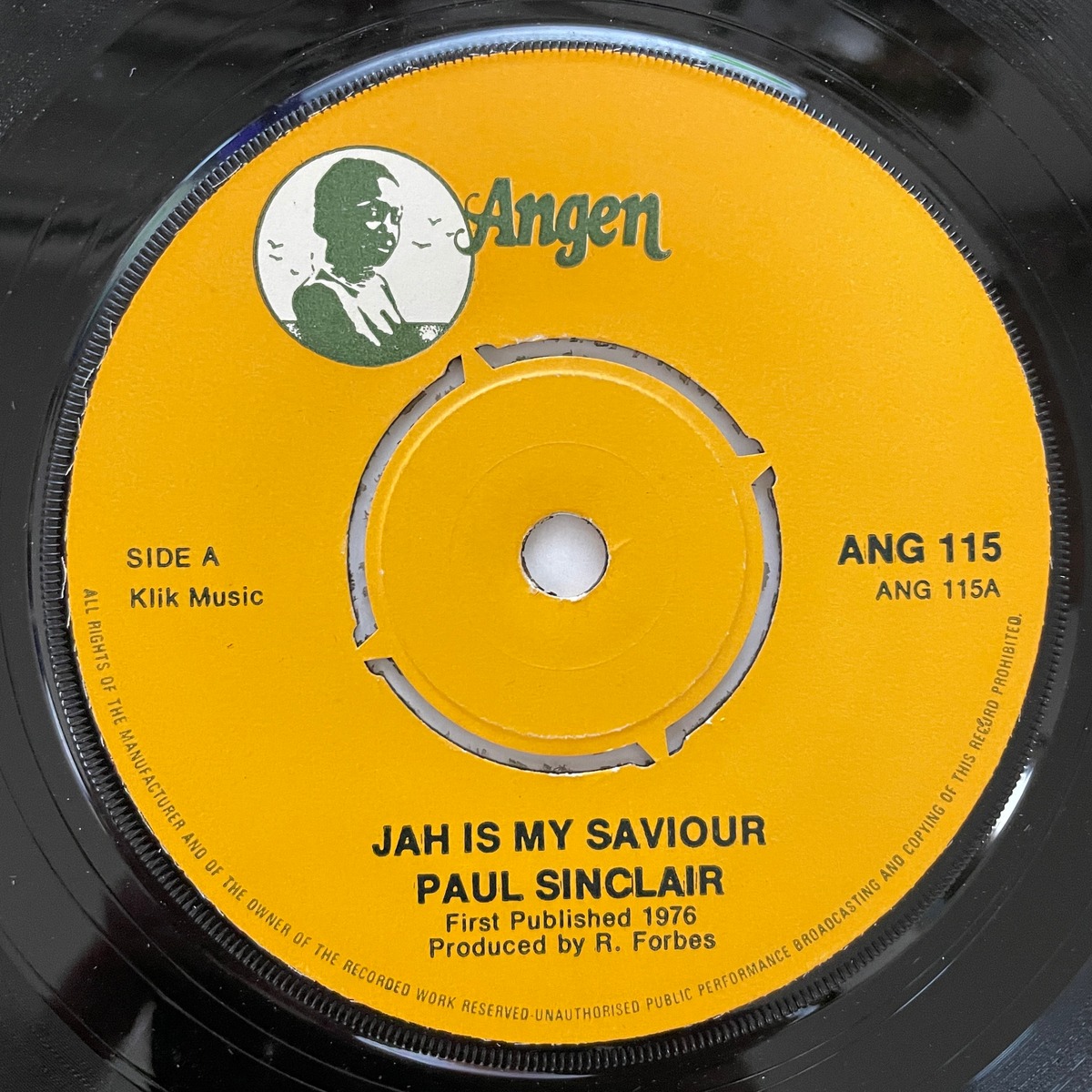 Paul Sinclair - Jah Is My Saviour【7-21024】 | Jamaican Soul
