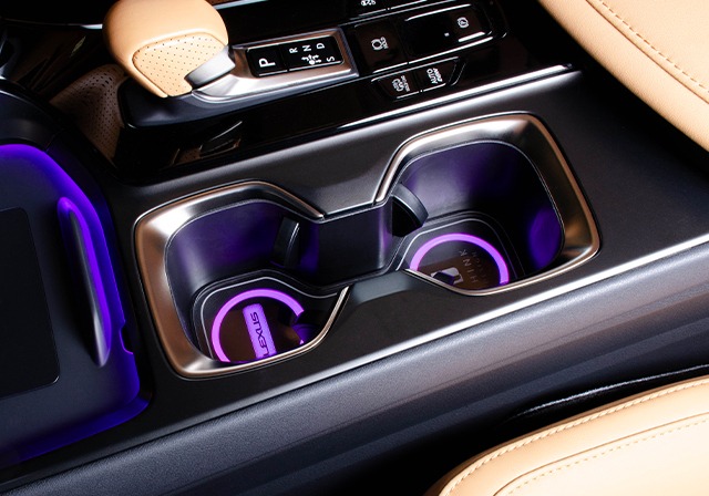 LEXUS NX(20系) DOP カップホルダーイルミネーション専用 ロゴカバー | THINKDESIGN公式ショッピングサイト