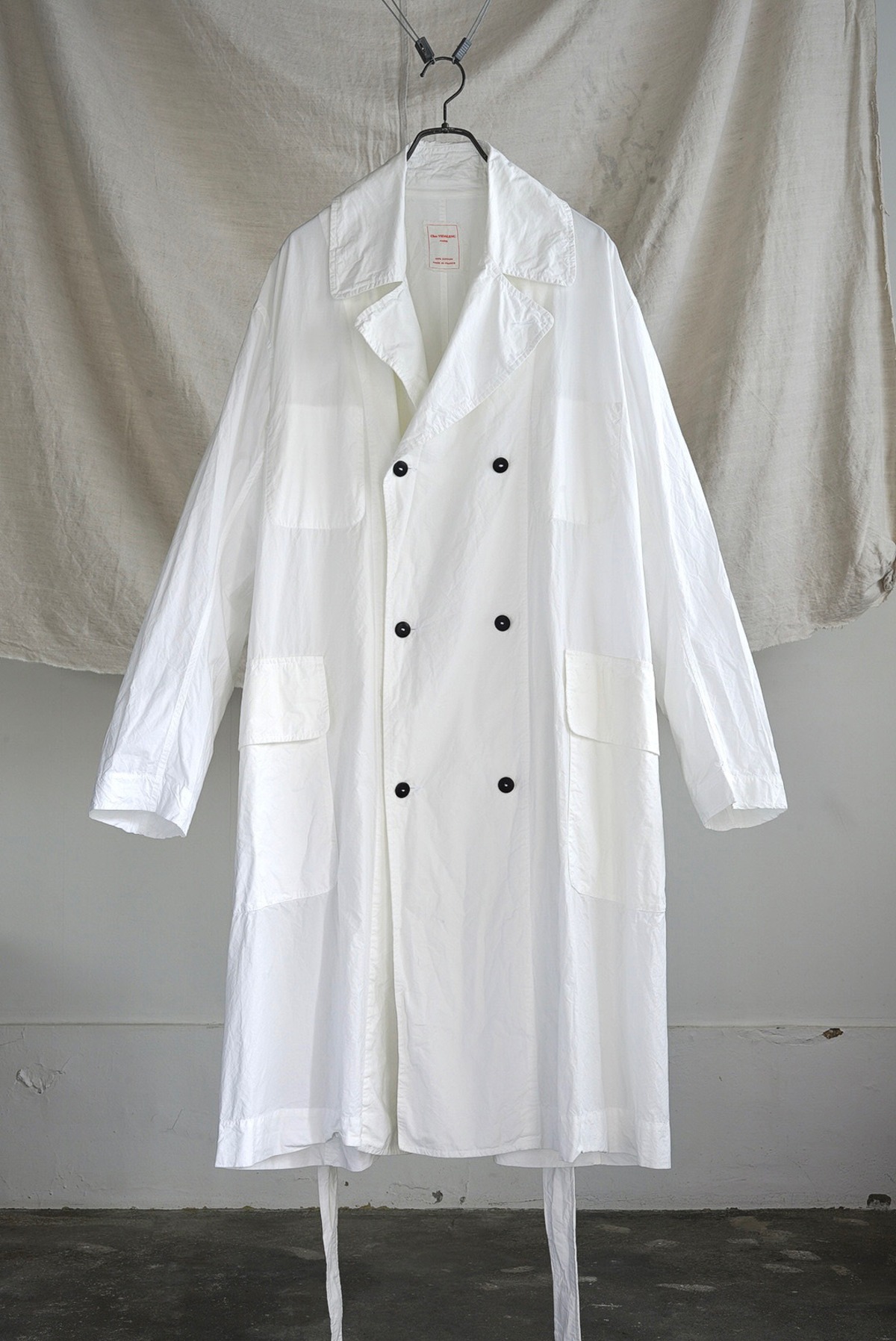 CHEZ VIDALENC - COAT MAC | Brownie