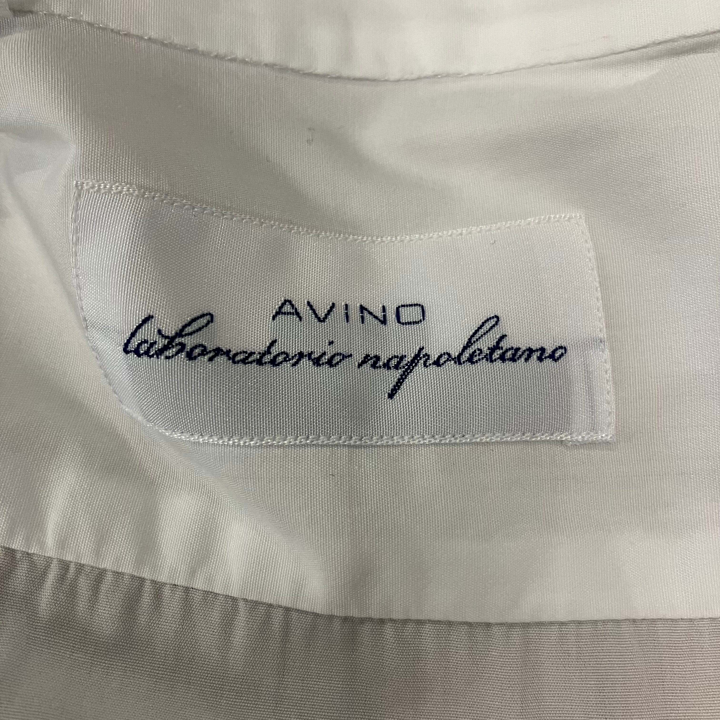 AVINO WHITE SHIRT 14 1/2 / 37 | safarionline